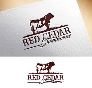 New Stud Cattle Logo | 40 Logo Designs for Red Cedar Shorthorns