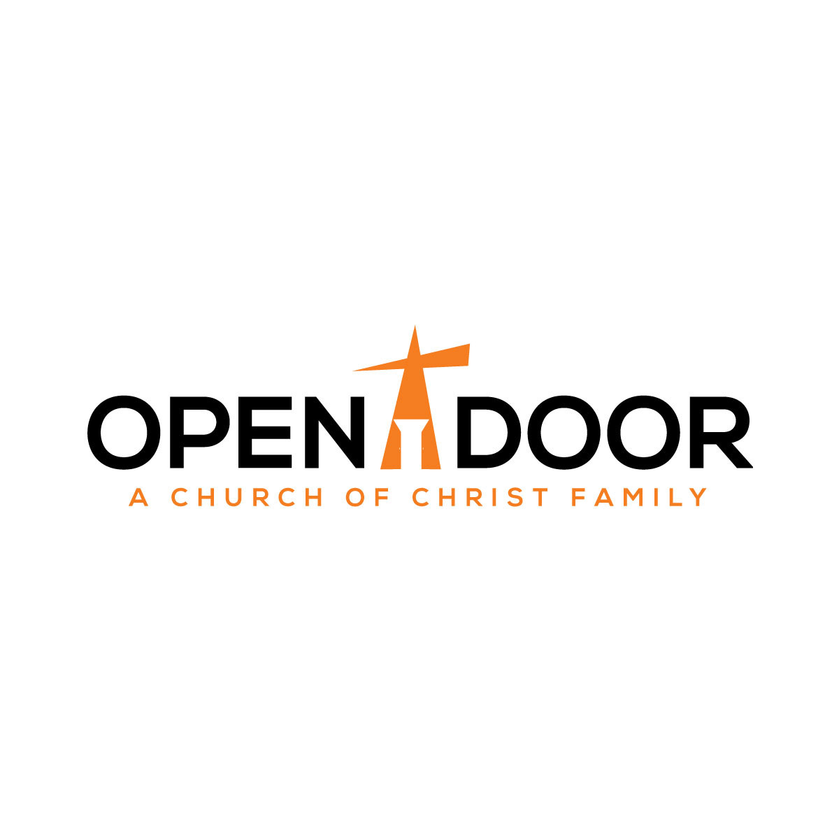 Elegant, Playful Logo Design for Open Door A Church of Christ family by ...