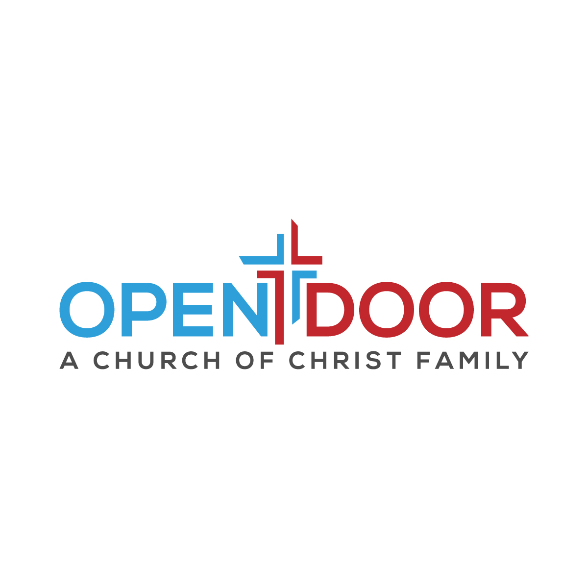 Elegant, Playful Logo Design for Open Door A Church of Christ family by ...