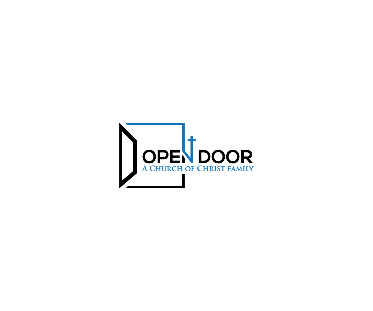Elegant, Playful Logo Design for Open Door A Church of Christ family by NergisFARKRI | Design ...
