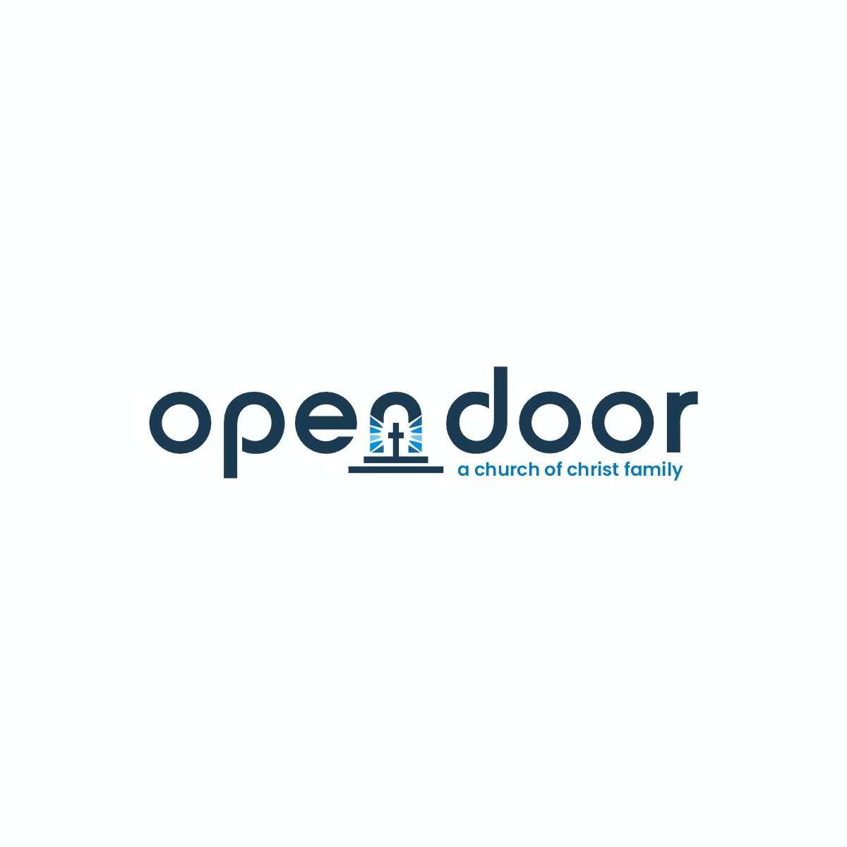 Elegant, Playful Logo Design for Open Door A Church of Christ family by ...
