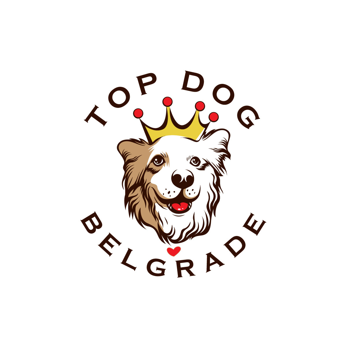 Logo Design for Top Dog Belgrade by DesignFriday | Design #30728850