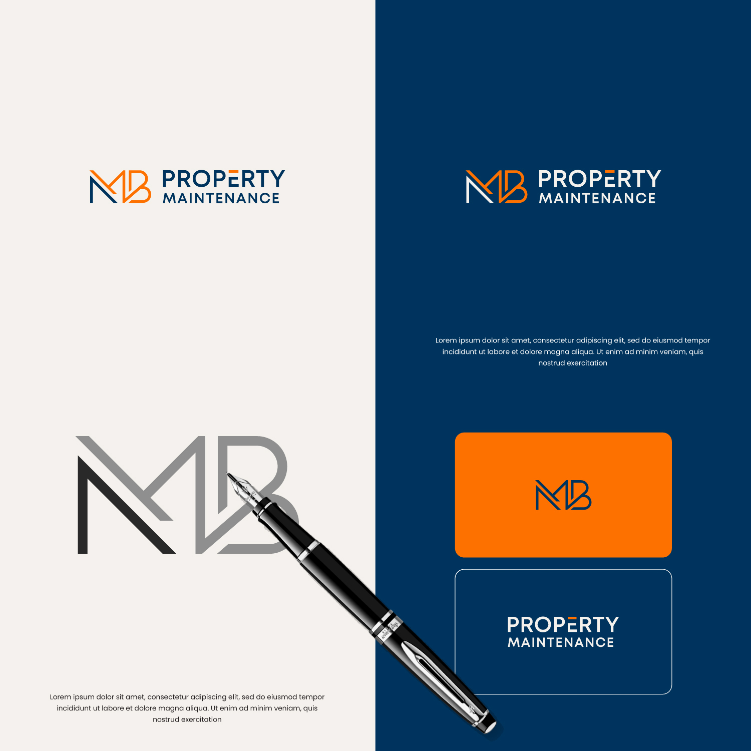 Bold, Professional, Property Maintenance, Construction Logo Design for ...