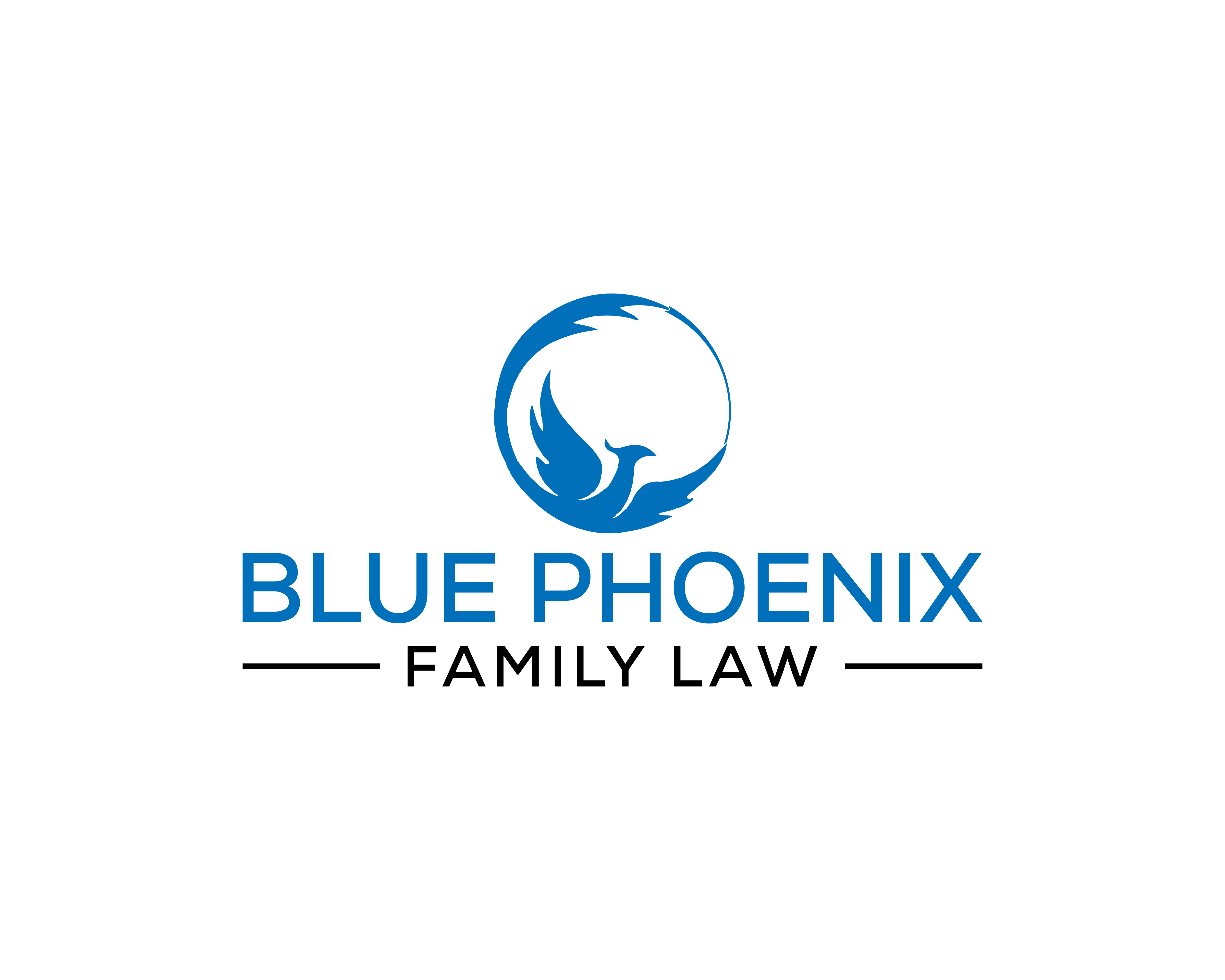 Upmarket, Serious, Legal services Logo Design for Blue Phoenix Family ...