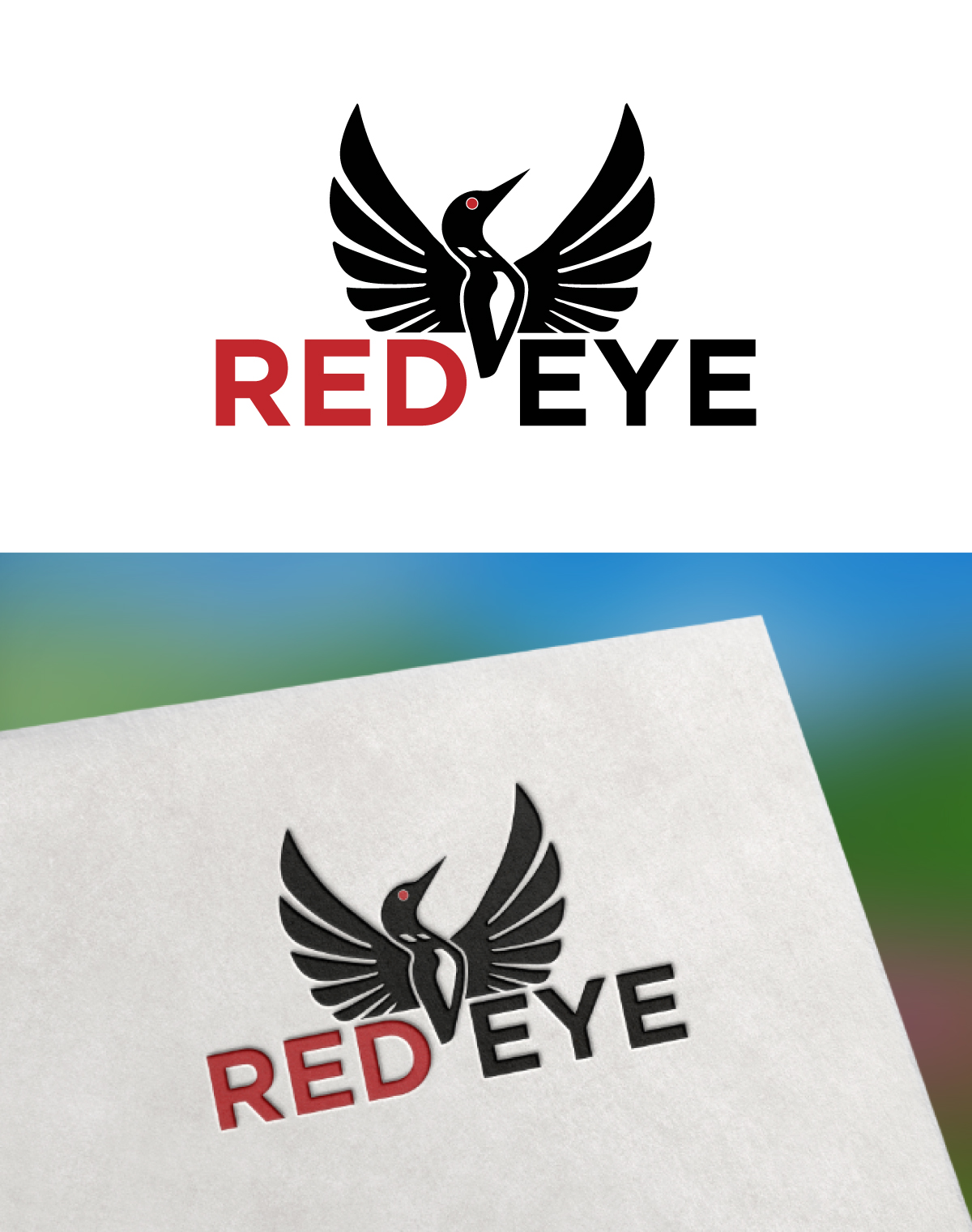 Modern, Masculine Logo Design for Red Eye or Redeye, whichever ...