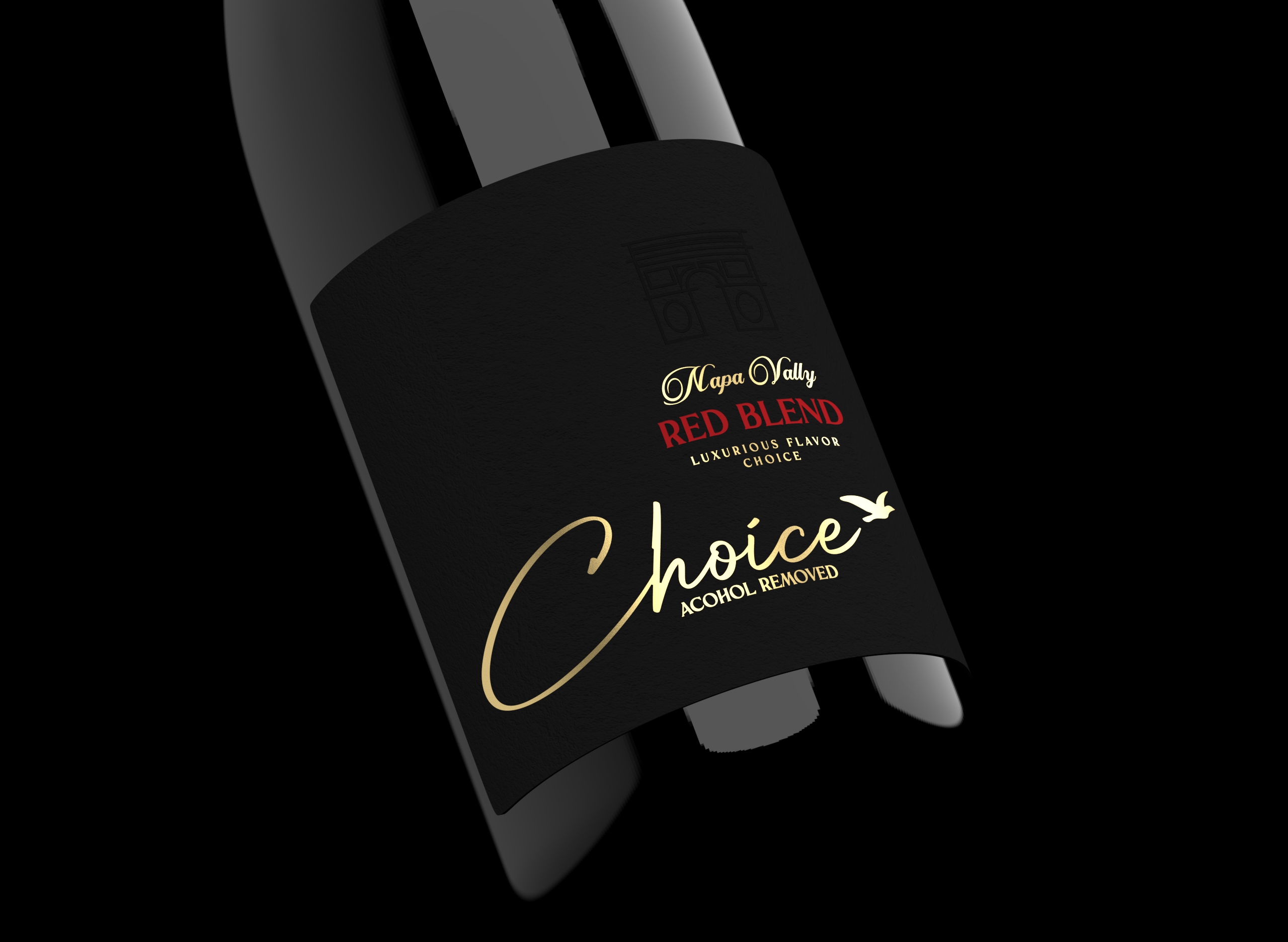 Upmarket, Serious, Wine Industry - Premium Red Wine - Non Alcoholic ...