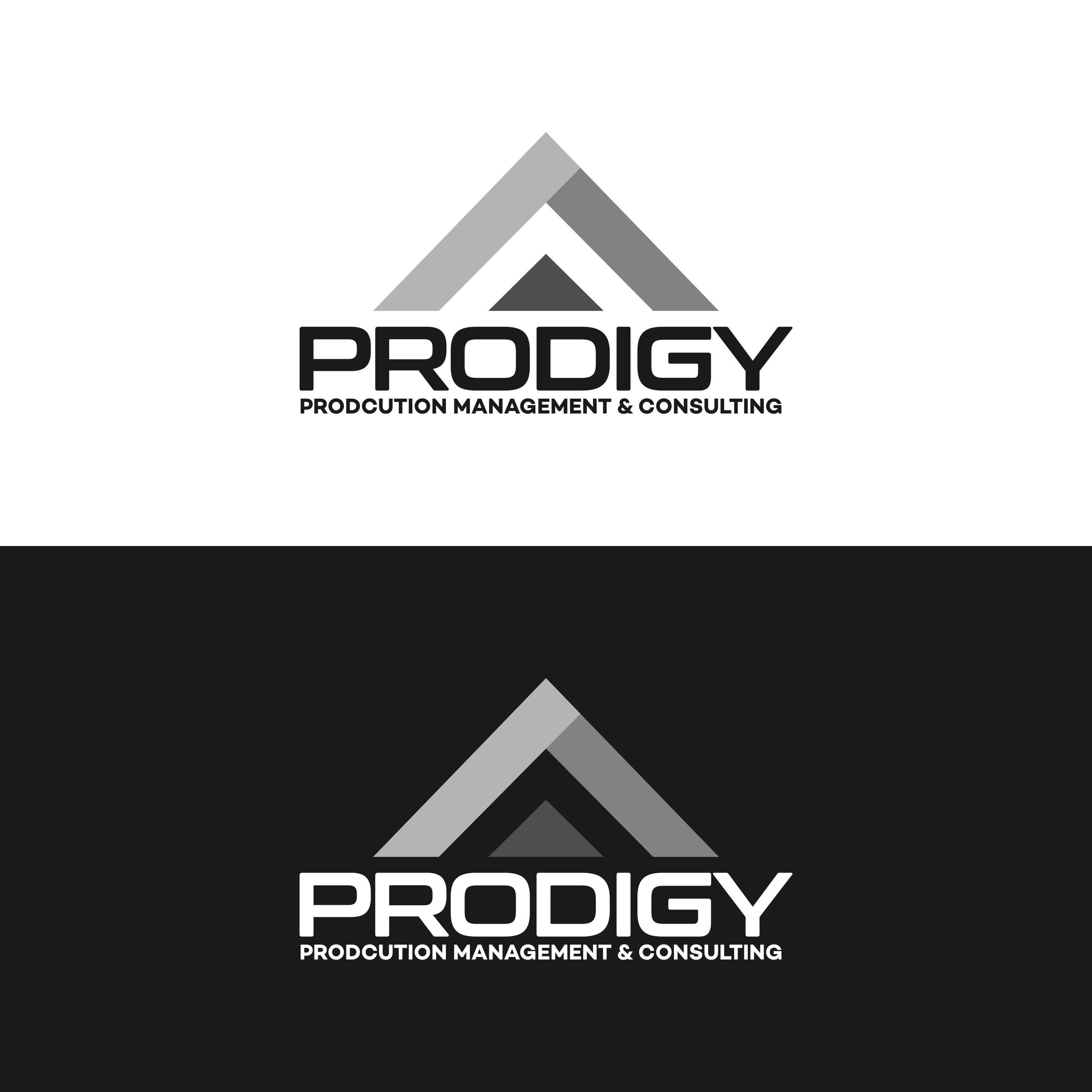 Modern, Bold Logo Design for Prodigy Production Management & Consulting ...
