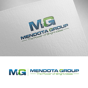 Mendota Group sustainable energy consulting company logo design | 116 ...