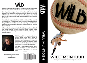 Hugo Award winning author needs cover design for baseball-themed ...