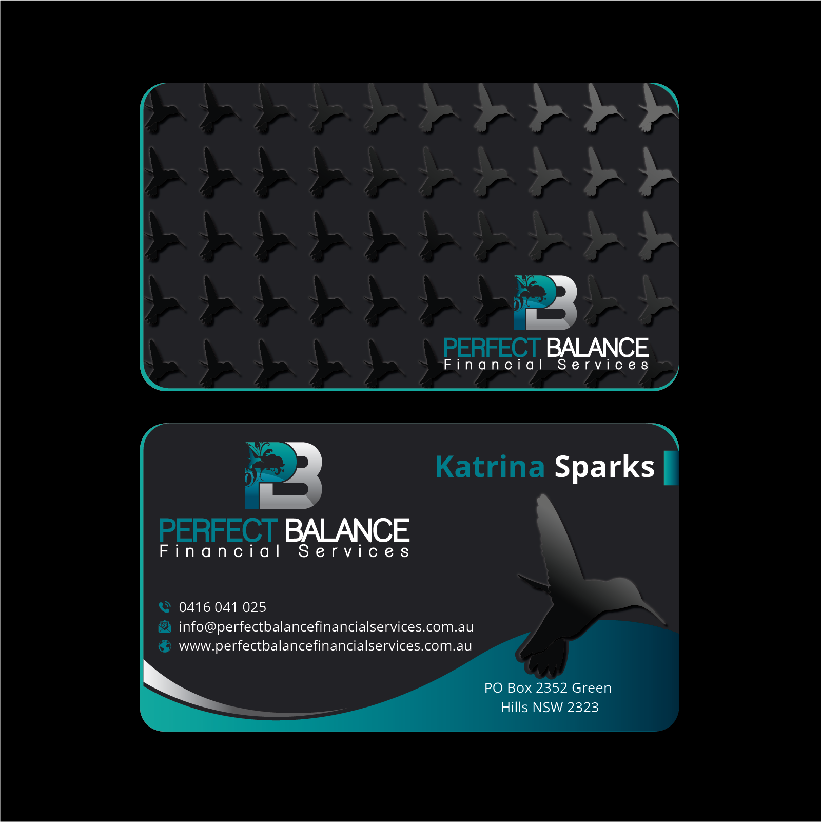 Elegant, Playful, Finance Business Card Design for Perfect Balance ...