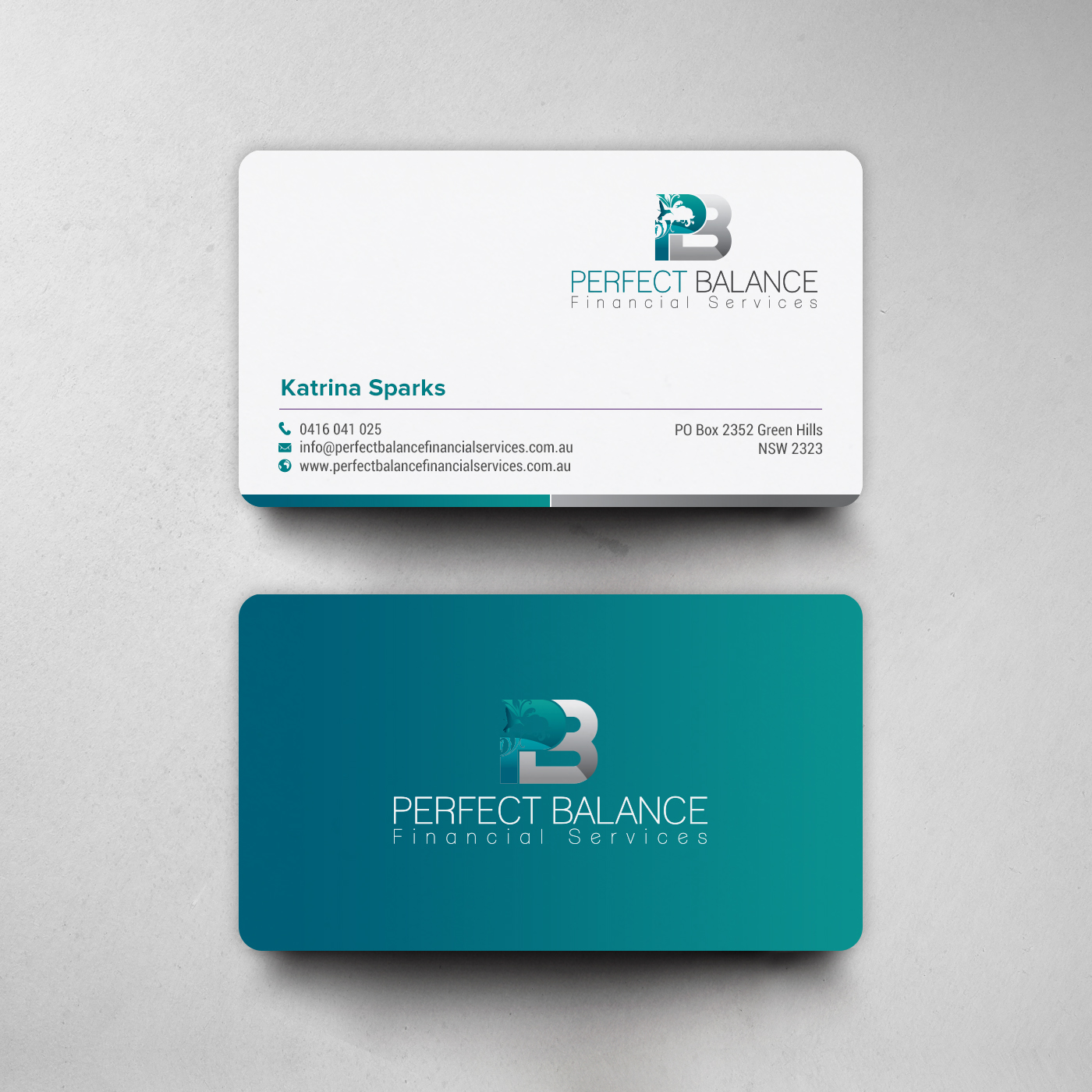 Elegant, Playful, Finance Business Card Design for Perfect Balance ...