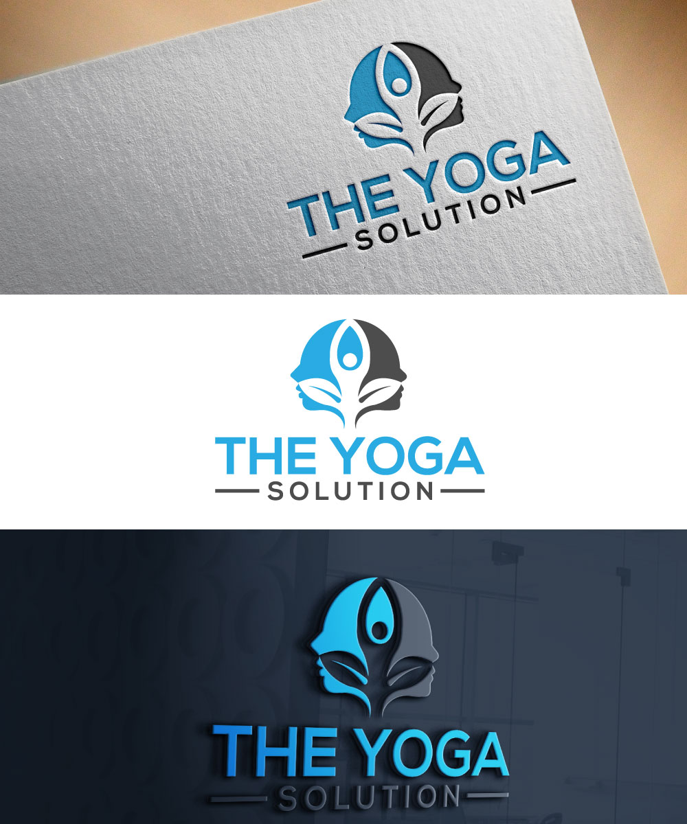 Logo Design for The Yoga Solution by justinlanz | Design #30599879