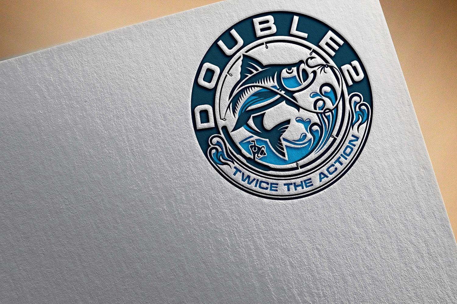 Elegant, Playful Logo Design for DOUBLE2 Twice the action by MD ROKON ...