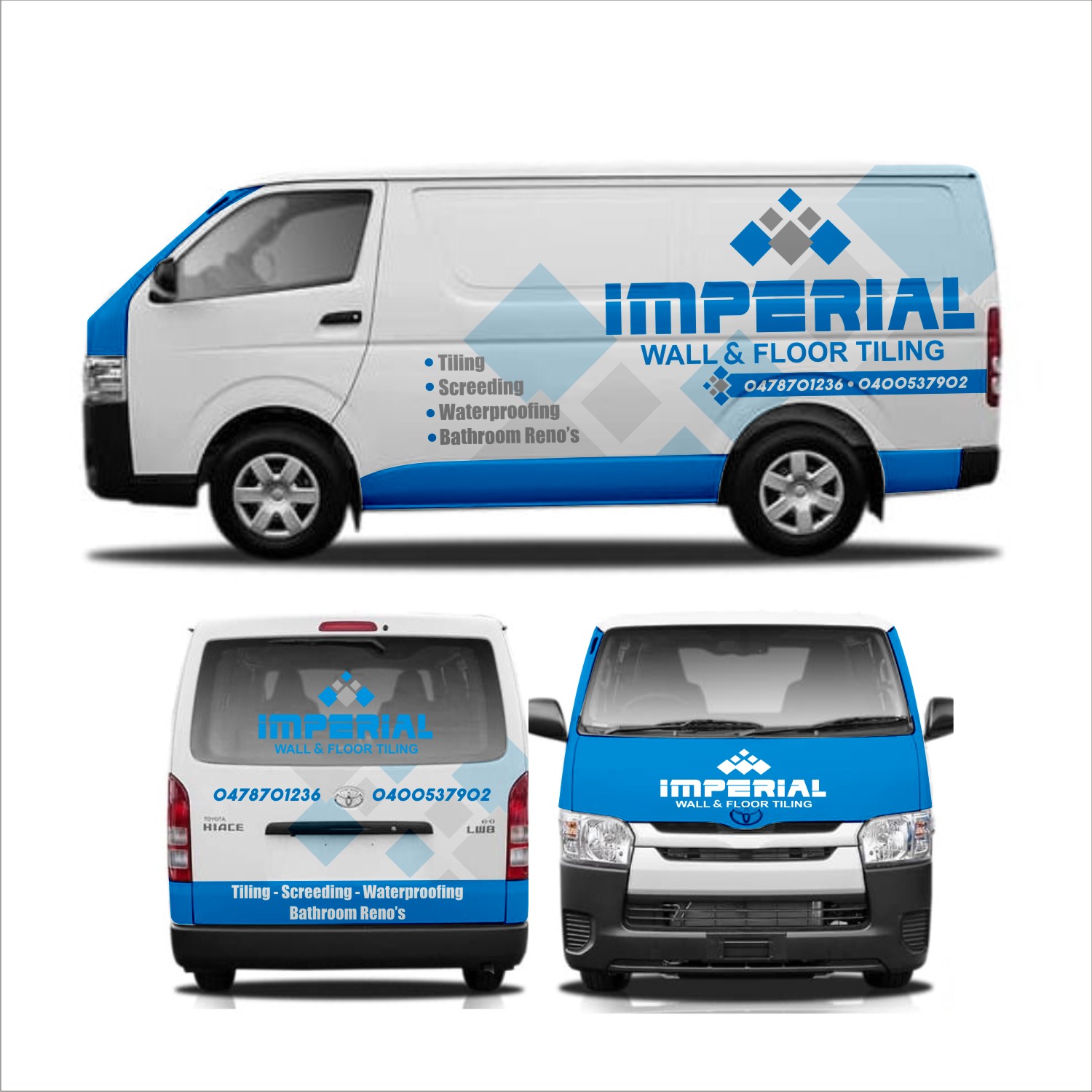 Modern, Elegant, Construction Car Wrap Design for a Company by DG+ ...