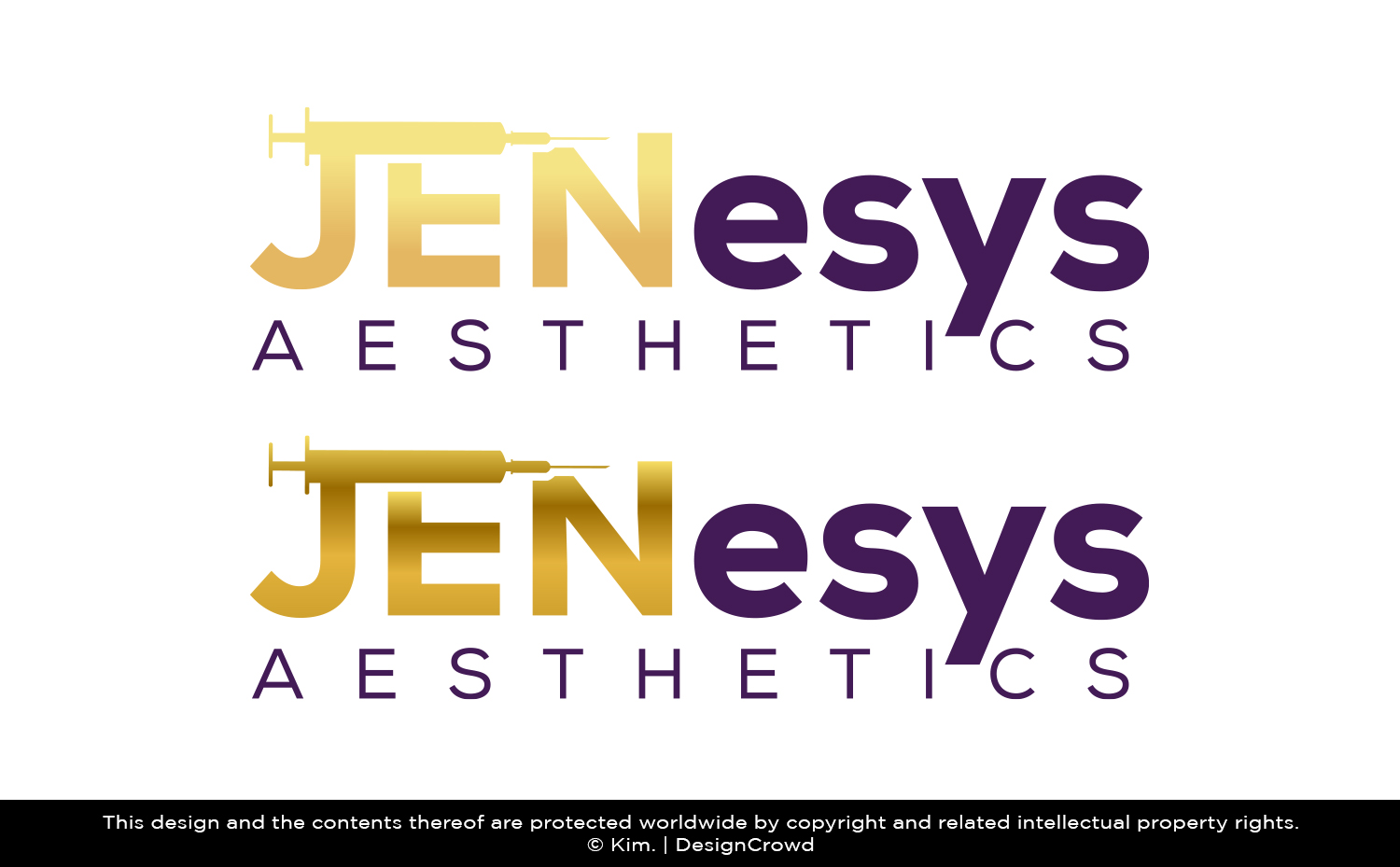 Elegant, Playful, Beauty and Dermatology Logo Design for JENesys ...