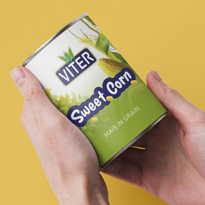 Canned mixed vegetables and sweet corn for VITER | 21 Label Designs for ...