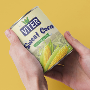 Canned mixed vegetables and sweet corn for VITER | 21 Label Designs for ...