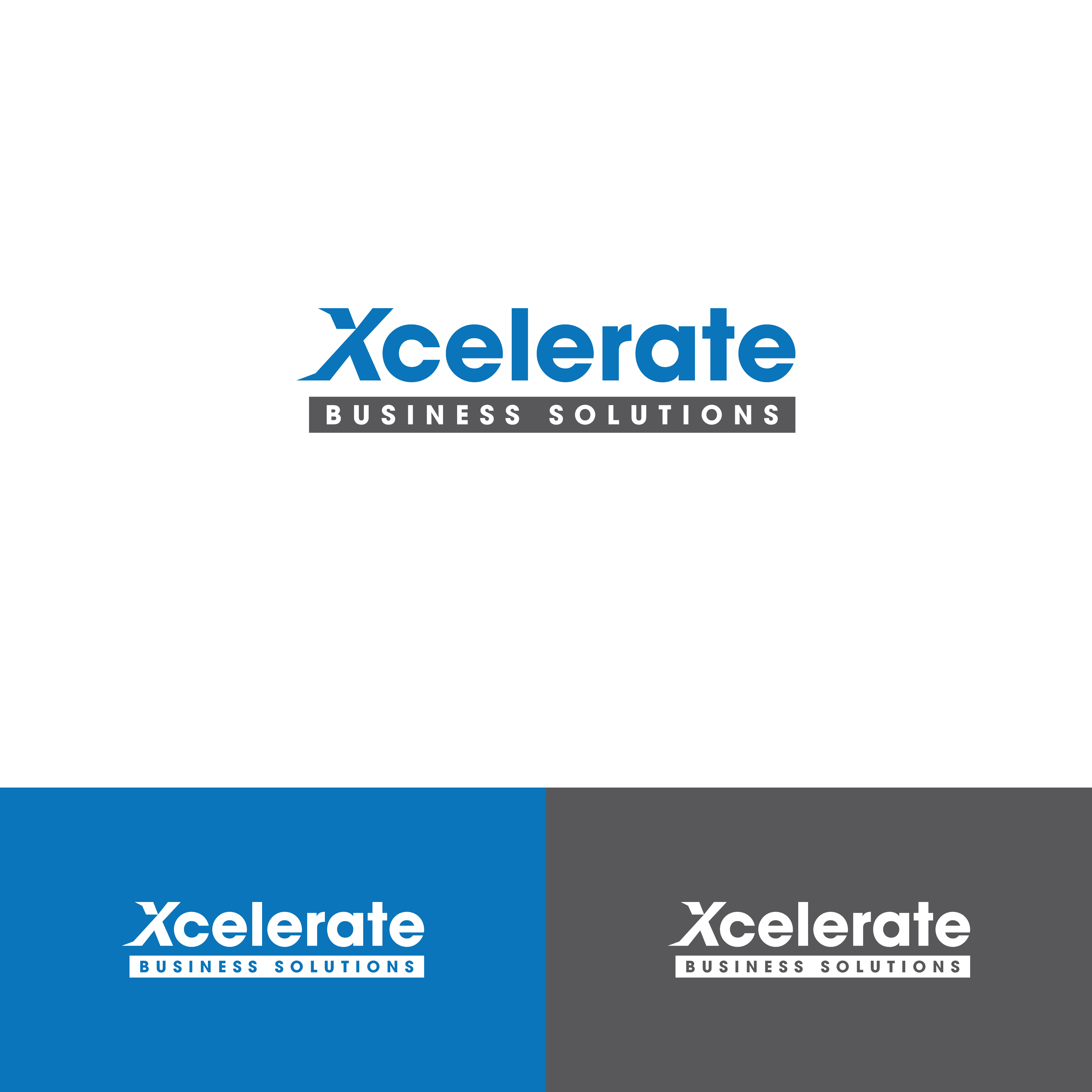 Logo Design for Xcelerate Business Solutions by Pratik Mevada | Design ...