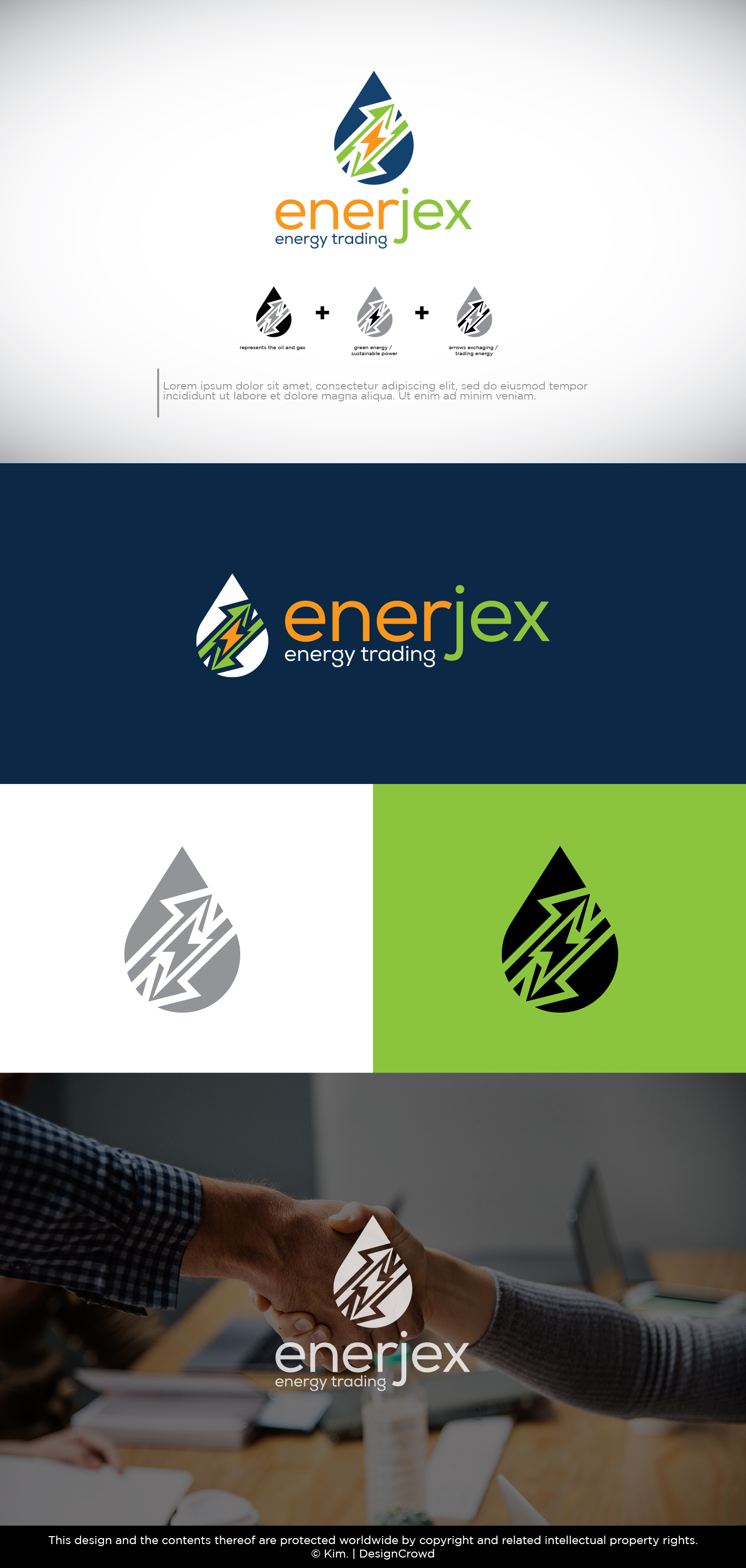 Modern, Bold Logo Design for enerjex by Kim Ji | Design #30604890