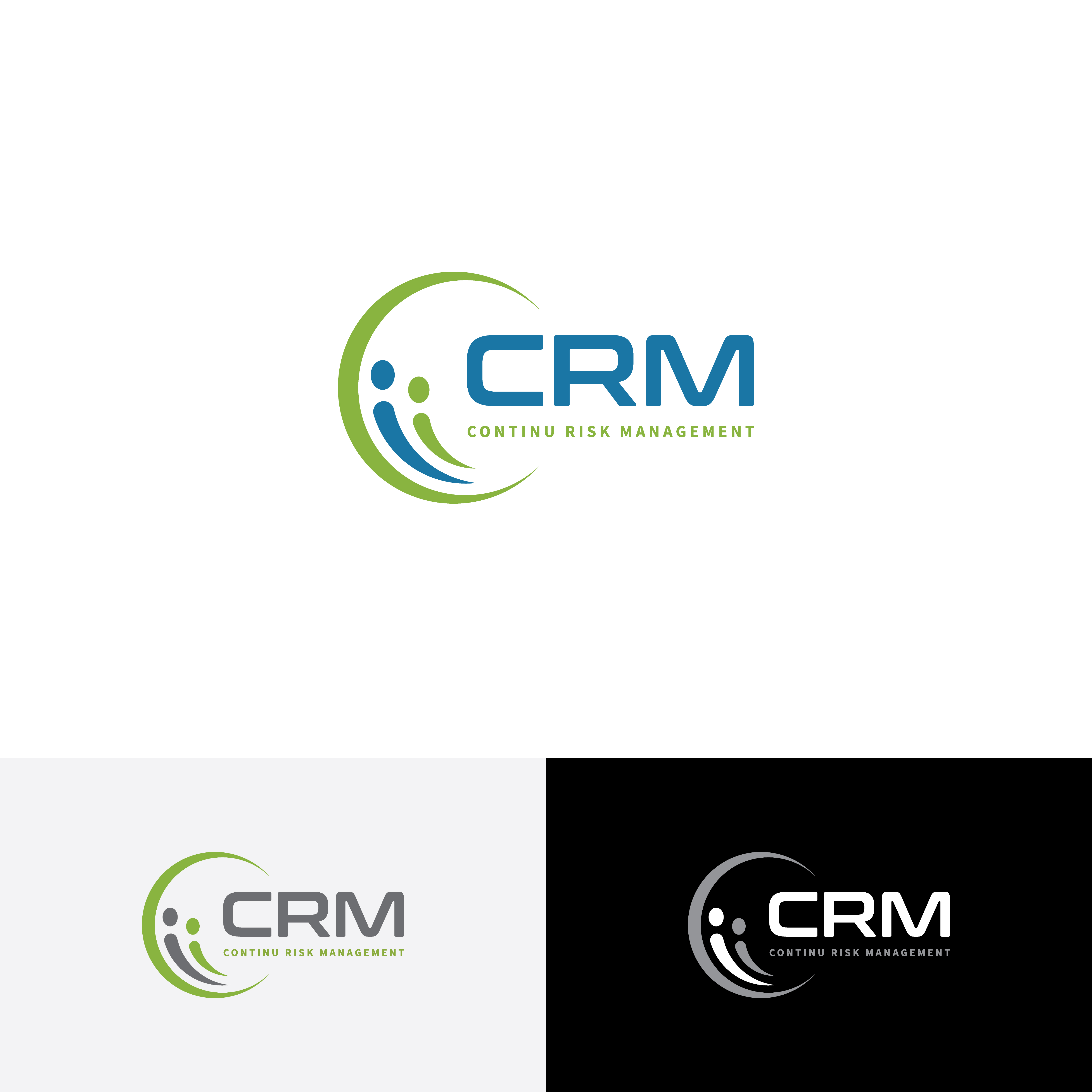 Modern, Upmarket Logo Design for CRM - Continu Risk Management by Pratik Mevada | Design #30601576