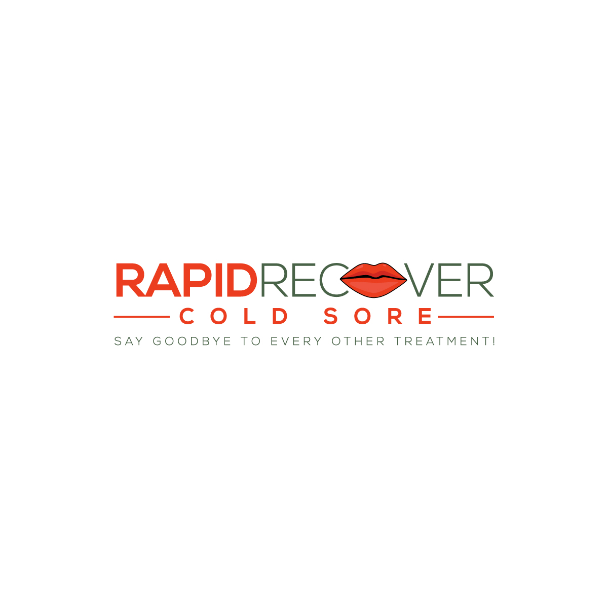 Masculine, Elegant, Wellness Logo Design for Rapid Recover, Cold Sore ...