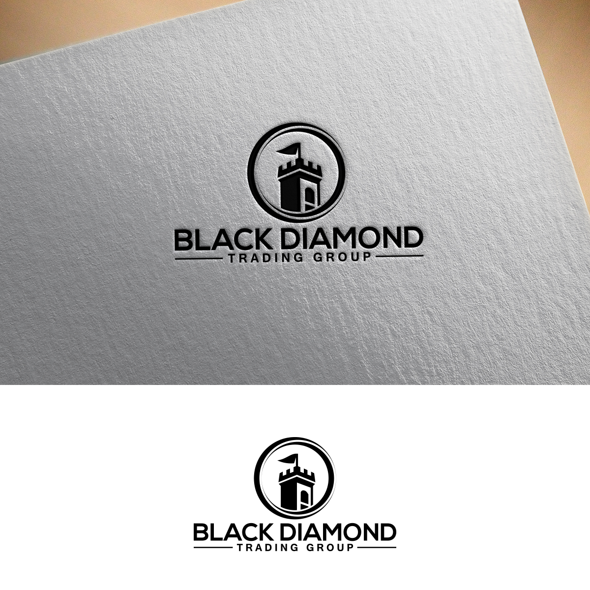 Bold, Serious, Finance Logo Design for BDTG or Black Diamond Trading ...