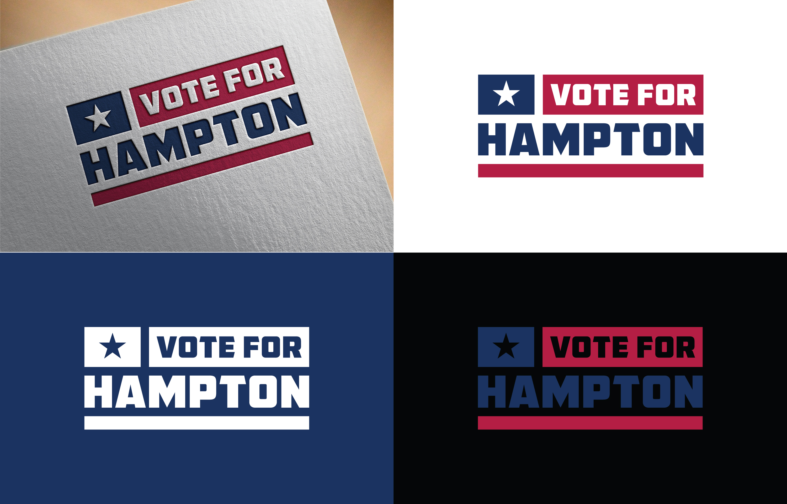 Conservative, Professional, Political Campaign Logo Design for Vote For ...