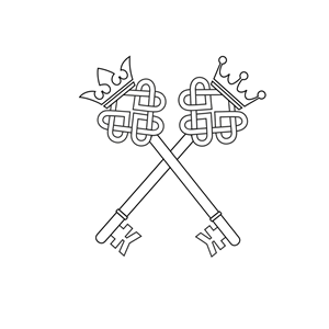 Royal/Celtic Crossing Skelton Keys | 16 Tattoo Designs for a business ...