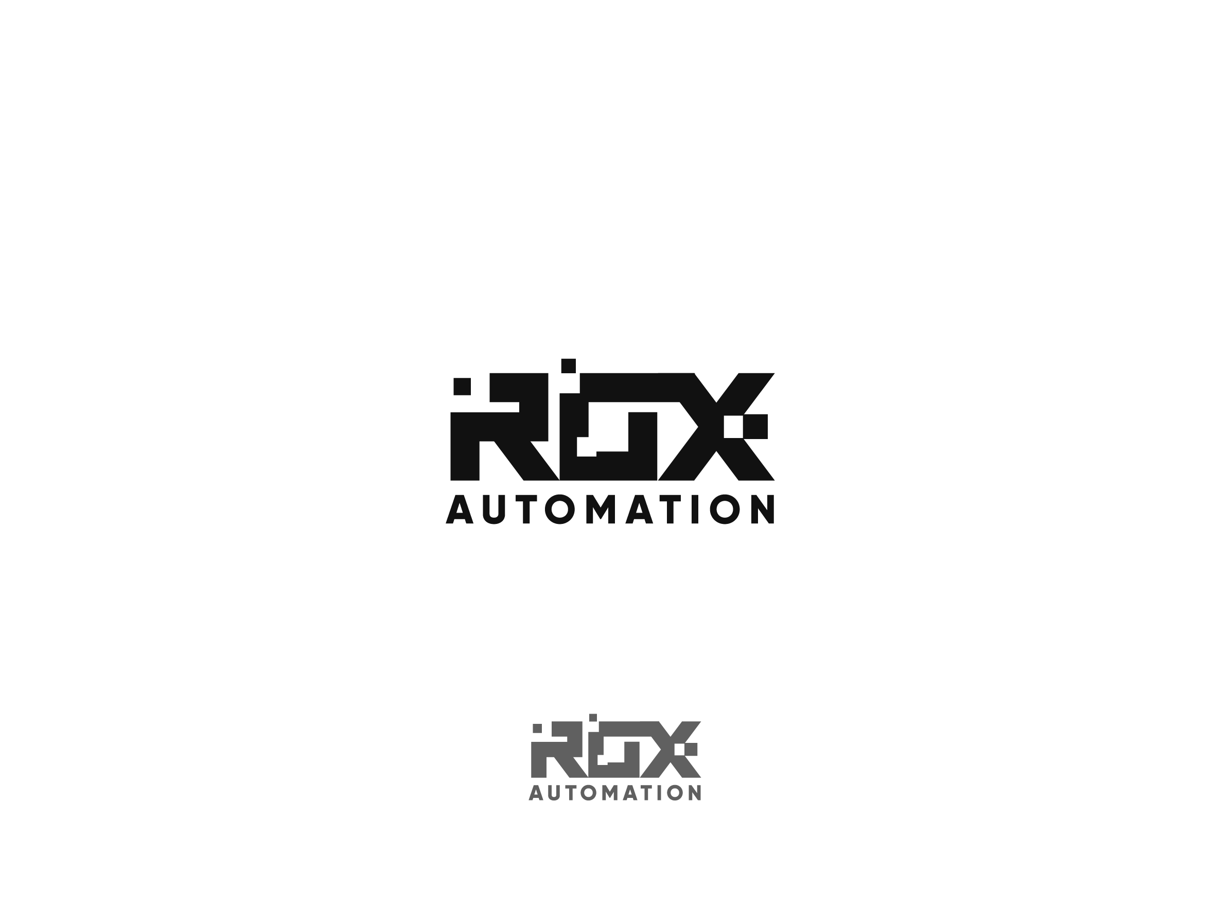 Professional, Upmarket, robotics, outdoor machinery Logo Design for R ...