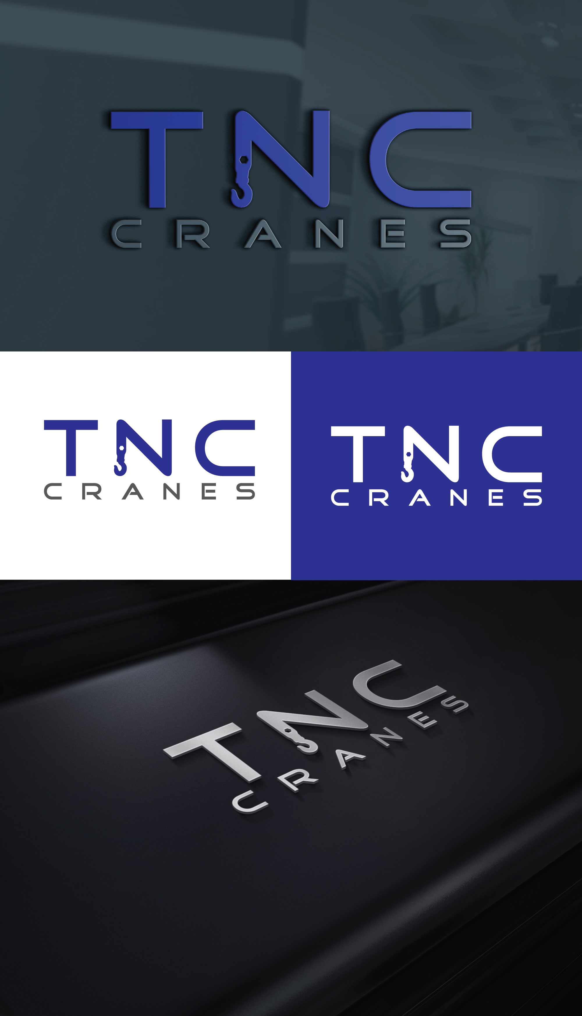 Logo Design for TNC CRANES by nur321 | Design #30625306