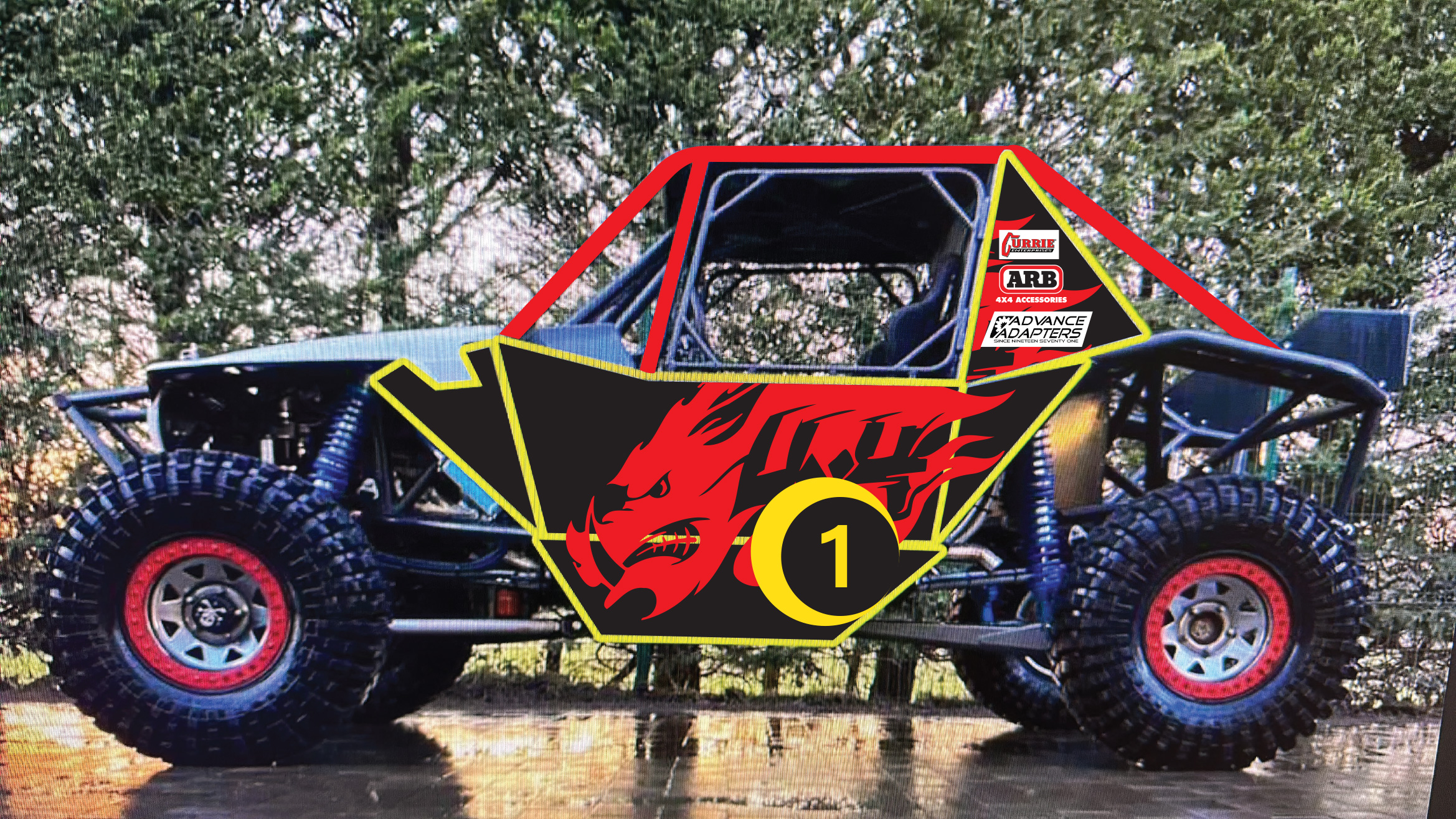 Playful, Modern, Off-Road Car Wrap Design for a Company by Creative ...