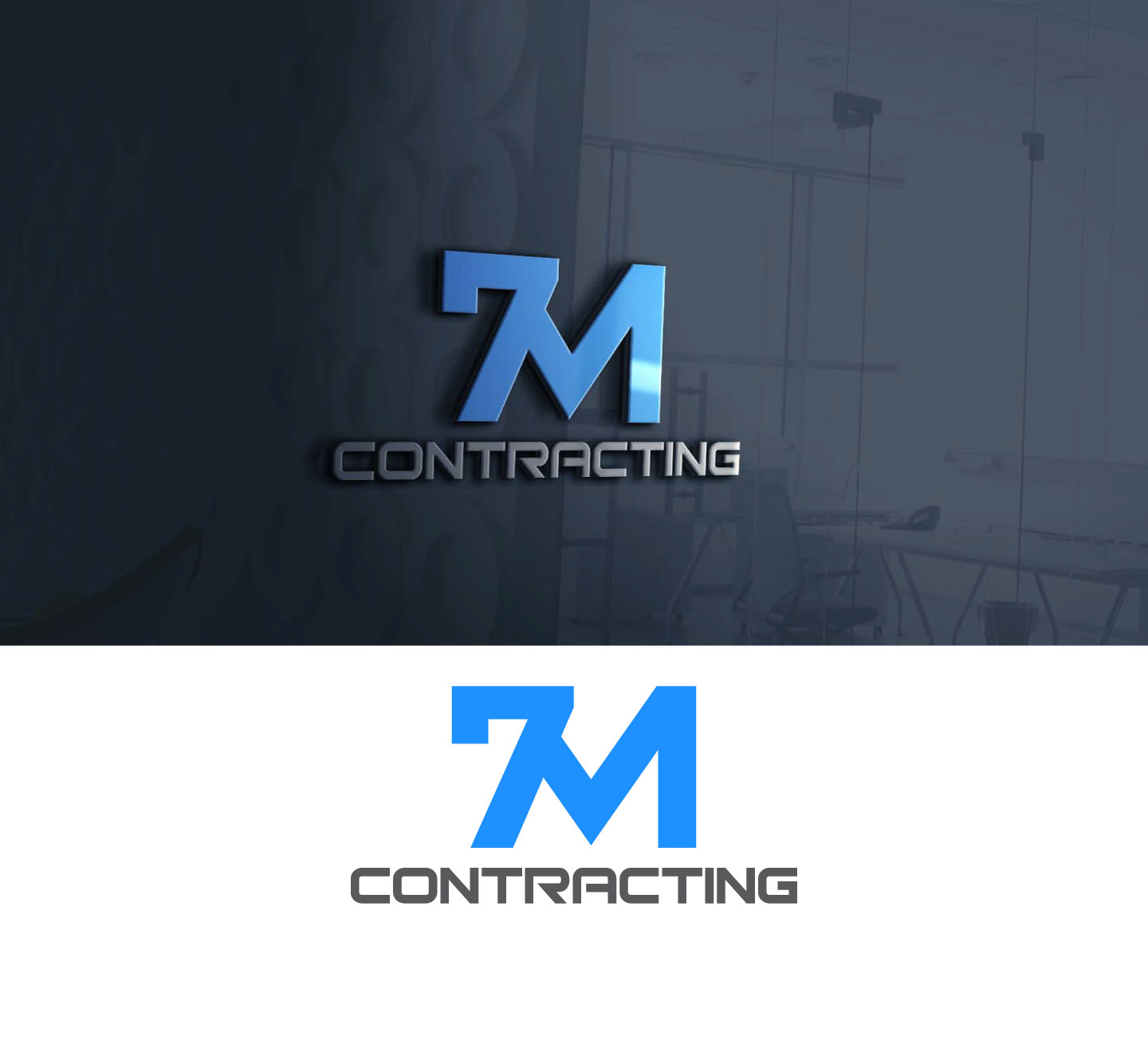 Bold, Serious, Contracting, Dirt work, construction Logo Design for 7M ...