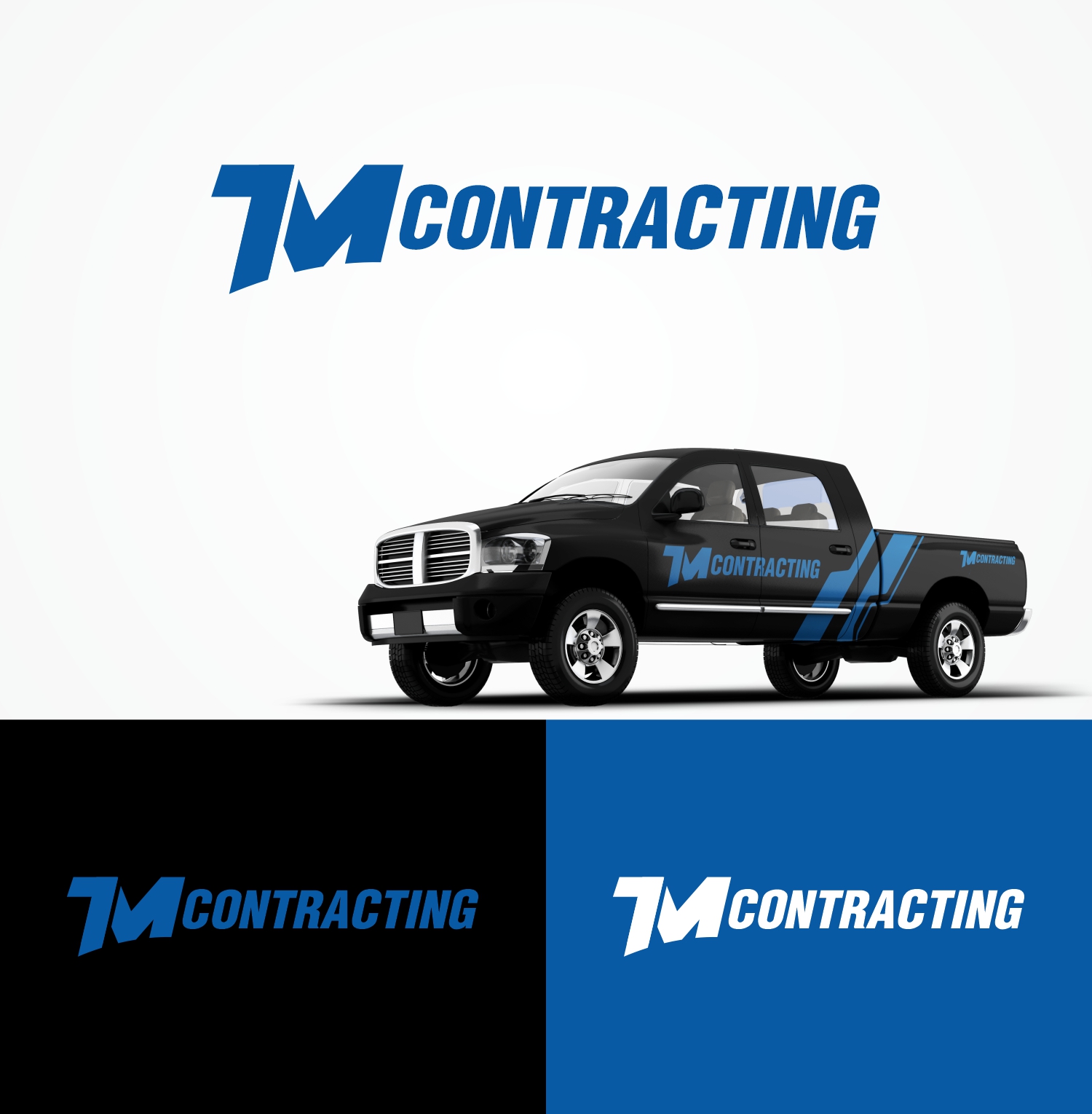 Bold, Serious, Contracting, Dirt work, construction Logo Design for 7M ...