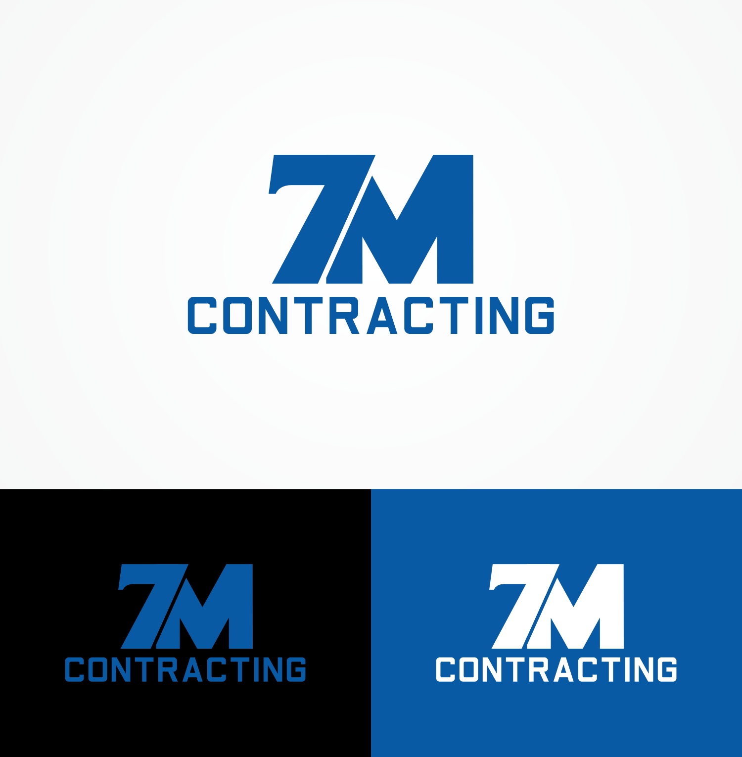 Bold, Serious, Contracting, Dirt work, construction Logo Design for 7M ...