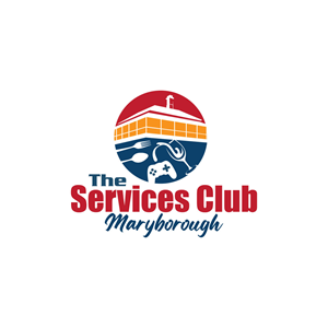 re brand Maryborough Services Club | 82 Logo Designs for The Services ...