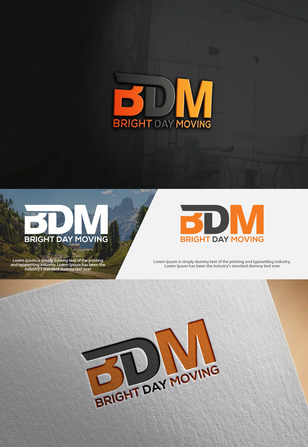Traditional, Personable, Moving Business Logo Design for Bright Day Moving by Sher Dil | Design ...