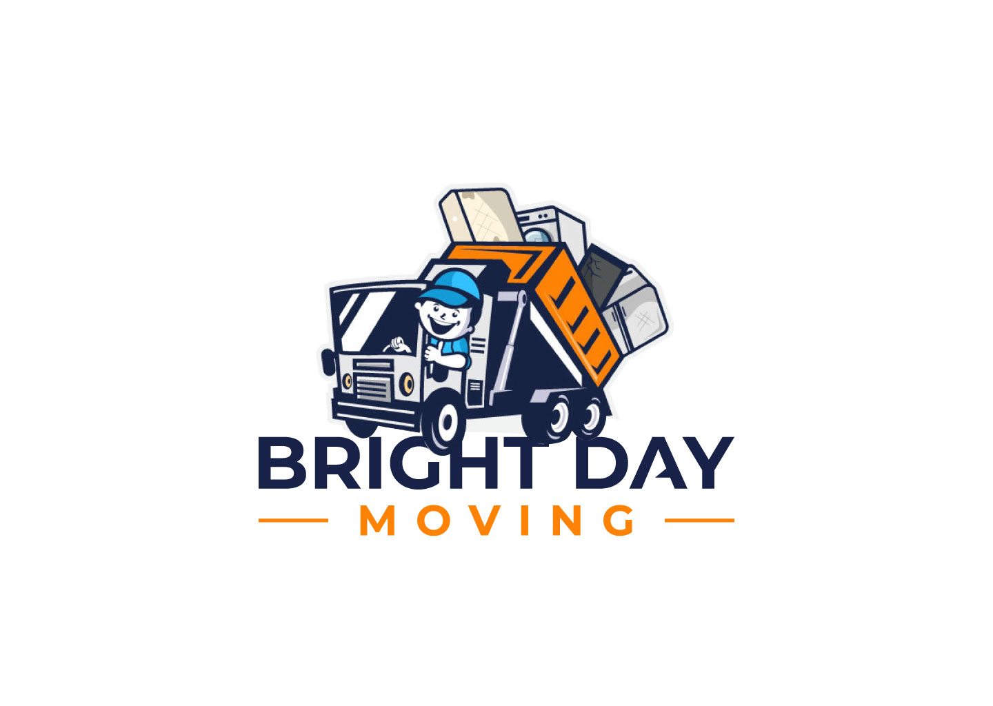 Traditional, Personable, Moving Business Logo Design for Bright Day ...