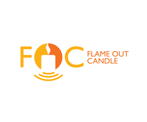 Flame Out Candle (FOC) - Logo for our consumer candle product. | 119 ...