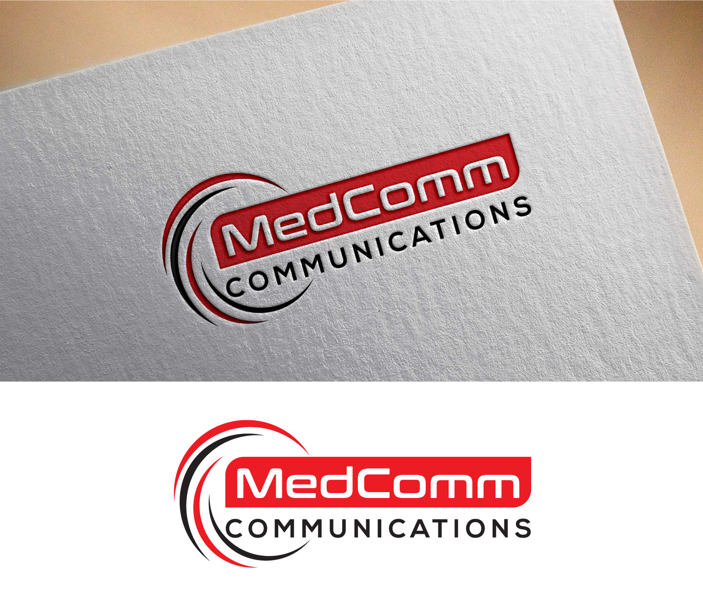 Logo Design for MedComm or MedComm Communications or MedComm Dispatch ...