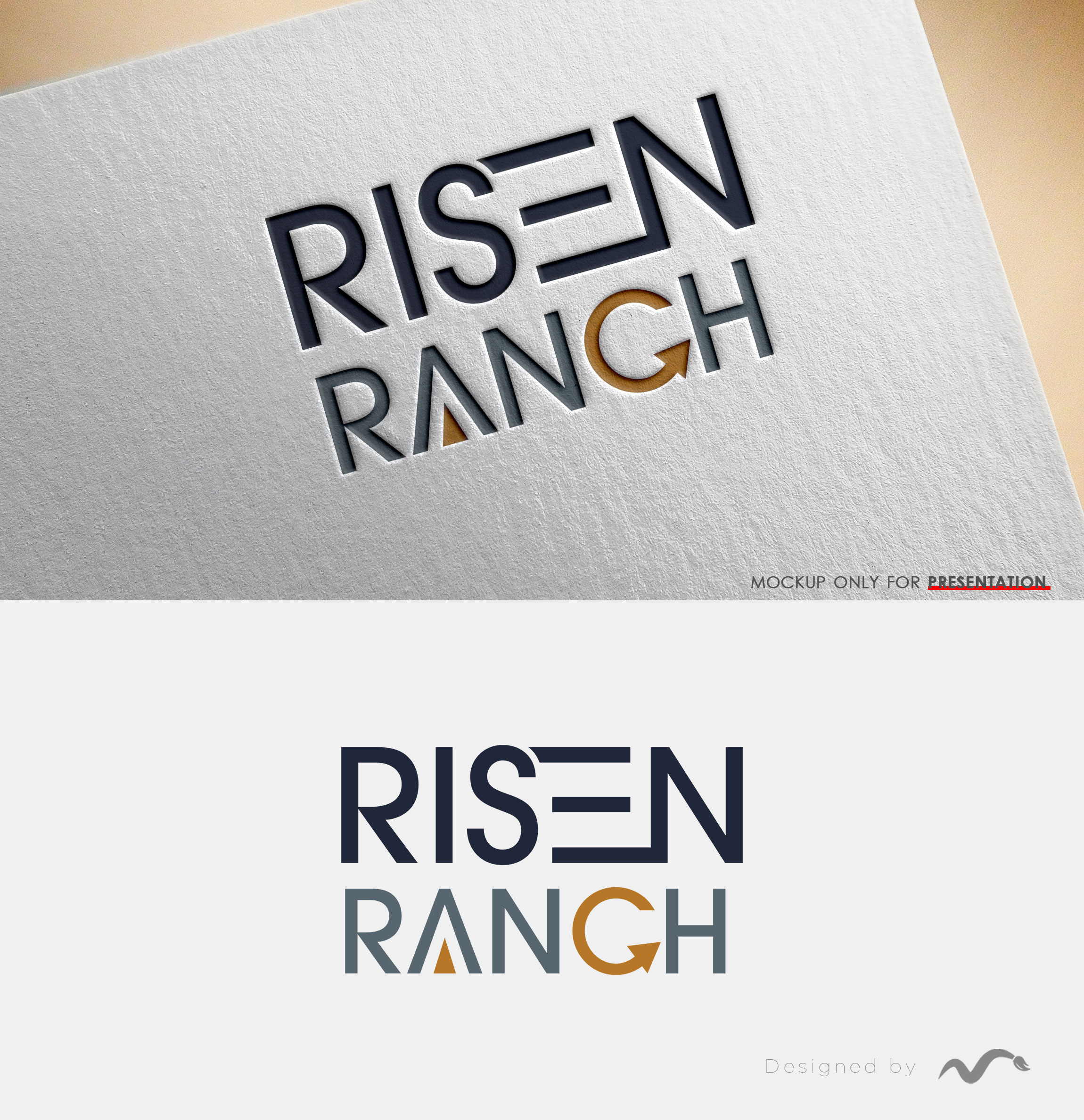 Elegant, Playful, Ranching and deer hunting Logo Design for Risen Ranch ...