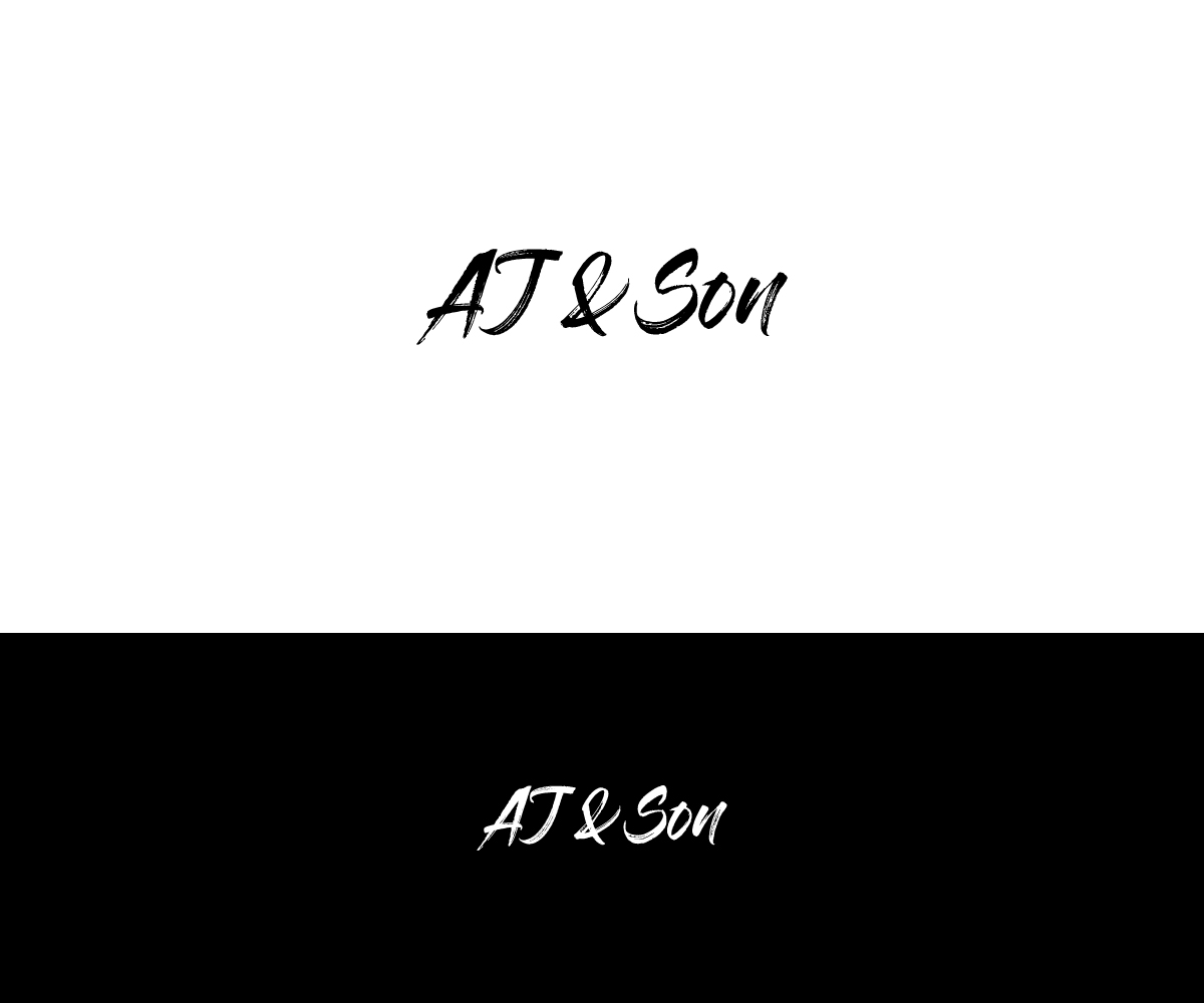 Logo Design for AJ & Son by nicia cita | Design #30678810