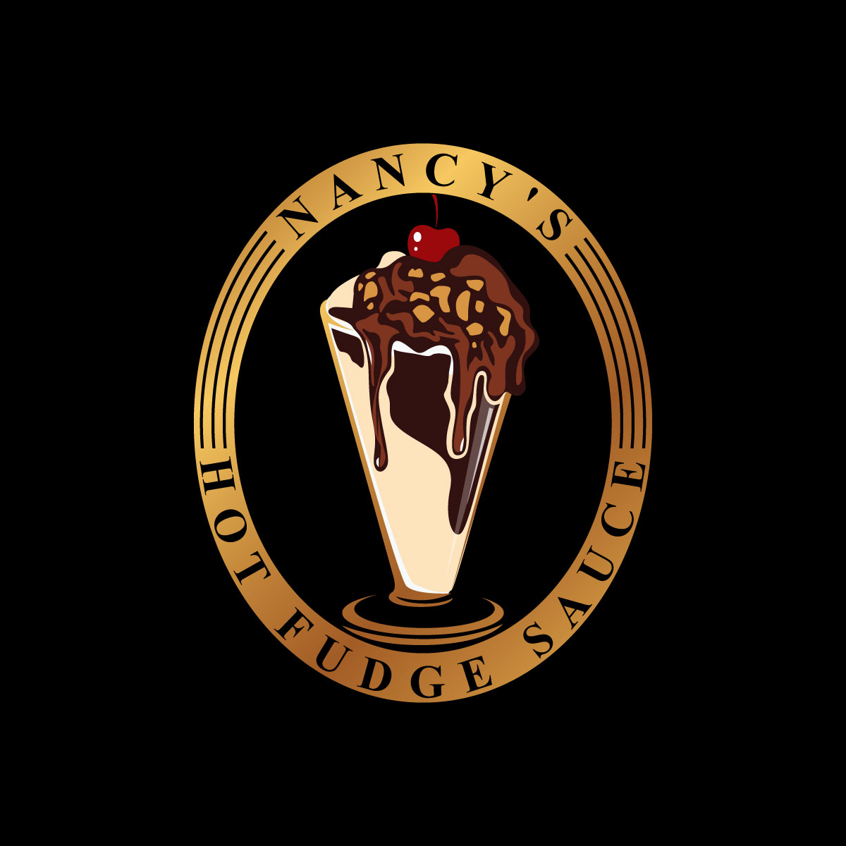 Logo Design for Sweet Things Hot Fudge Sauce ..bringing happiness to ...