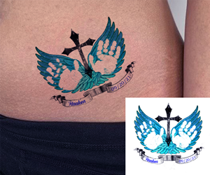 Haaken stillbirth memorial wrist and/or ribs tatoo | 23 Tattoo Designs ...
