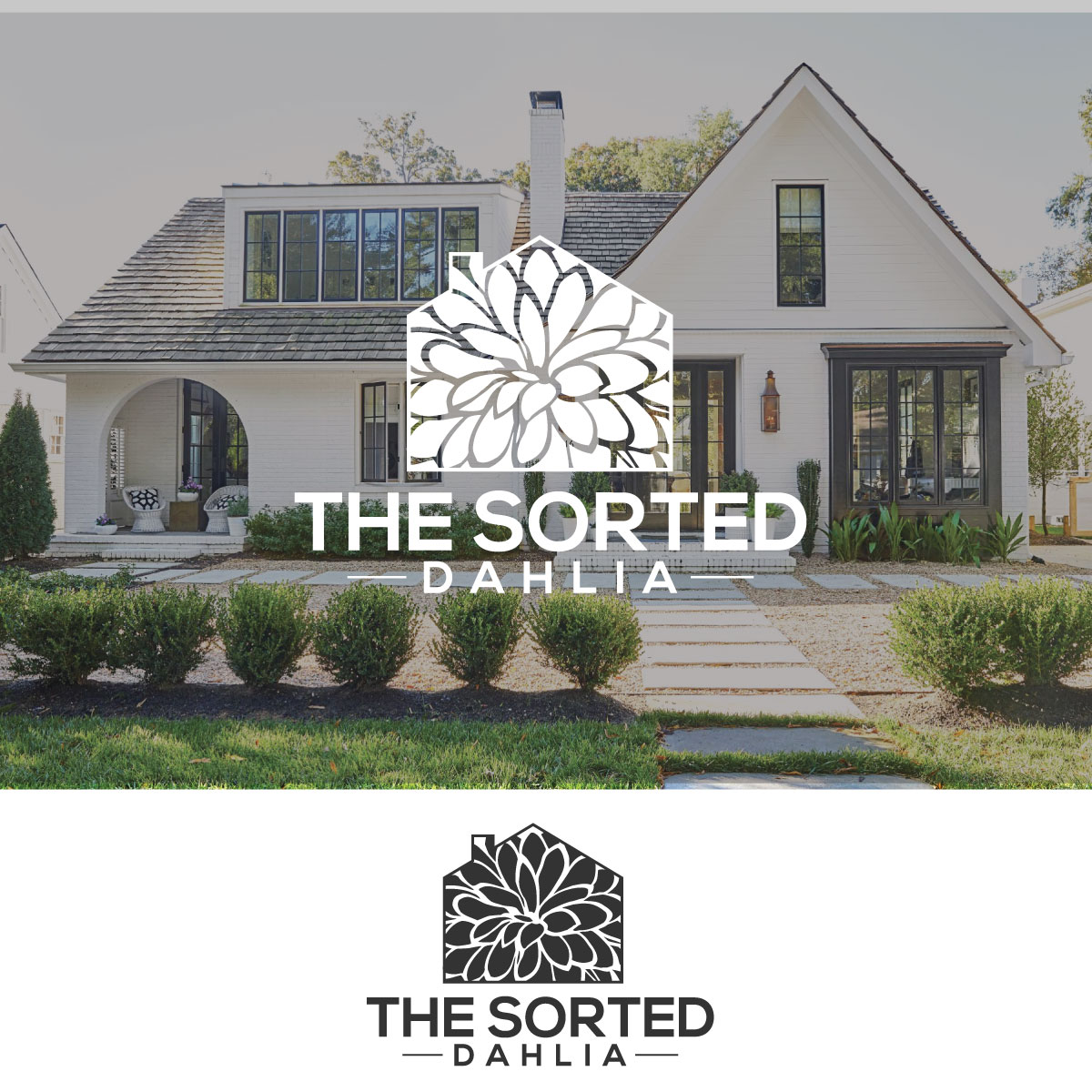 Elegant, Playful Logo Design for the.sorted.dahlia by MD ROKON UDDIN | Design #30723085