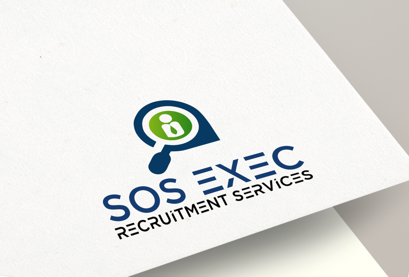 Serious, Professional, Recruitment Services and Headhunter Logo Design ...