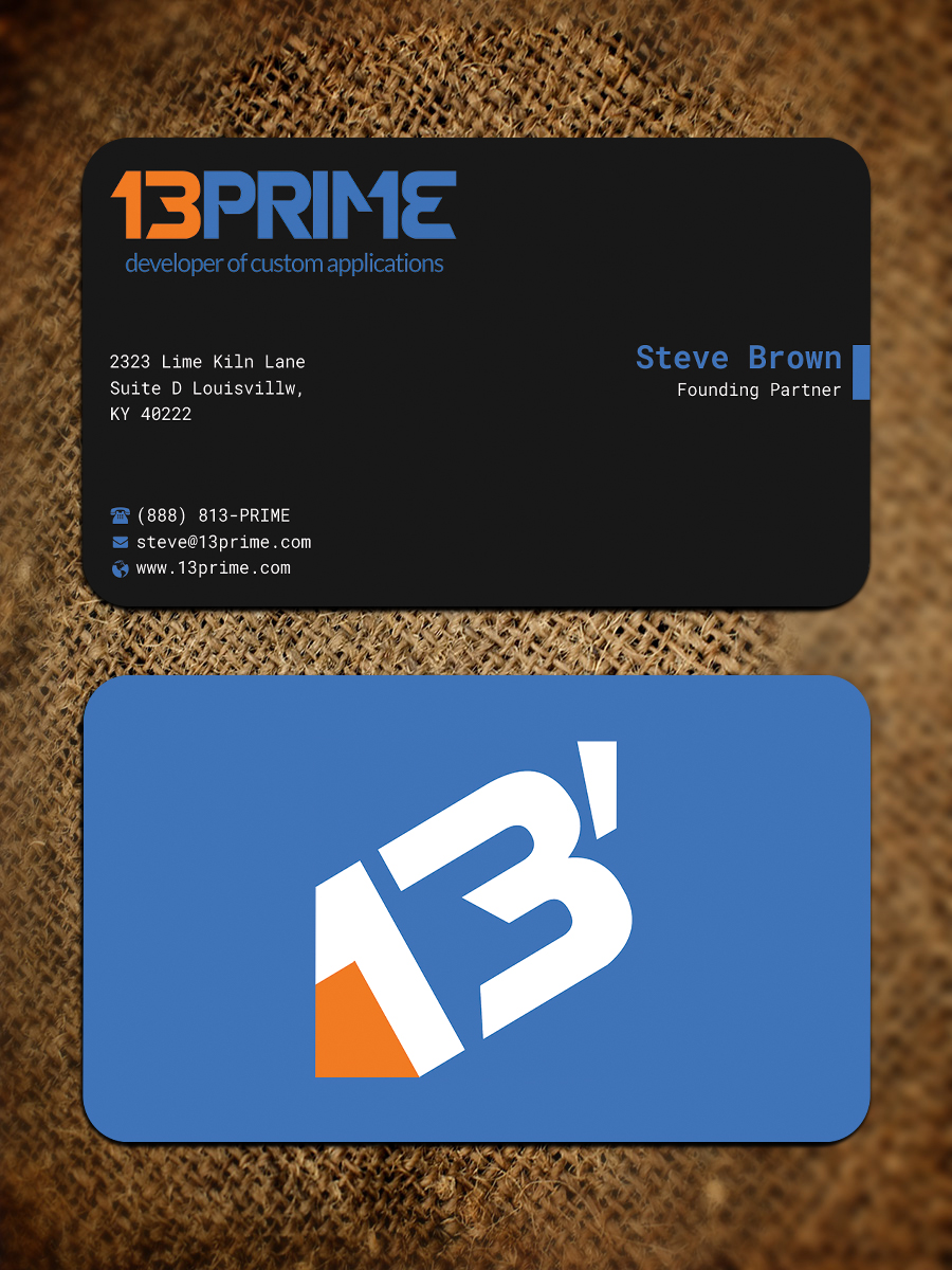 Bold, Serious, Custom software development and Bitcoin Business Card ...