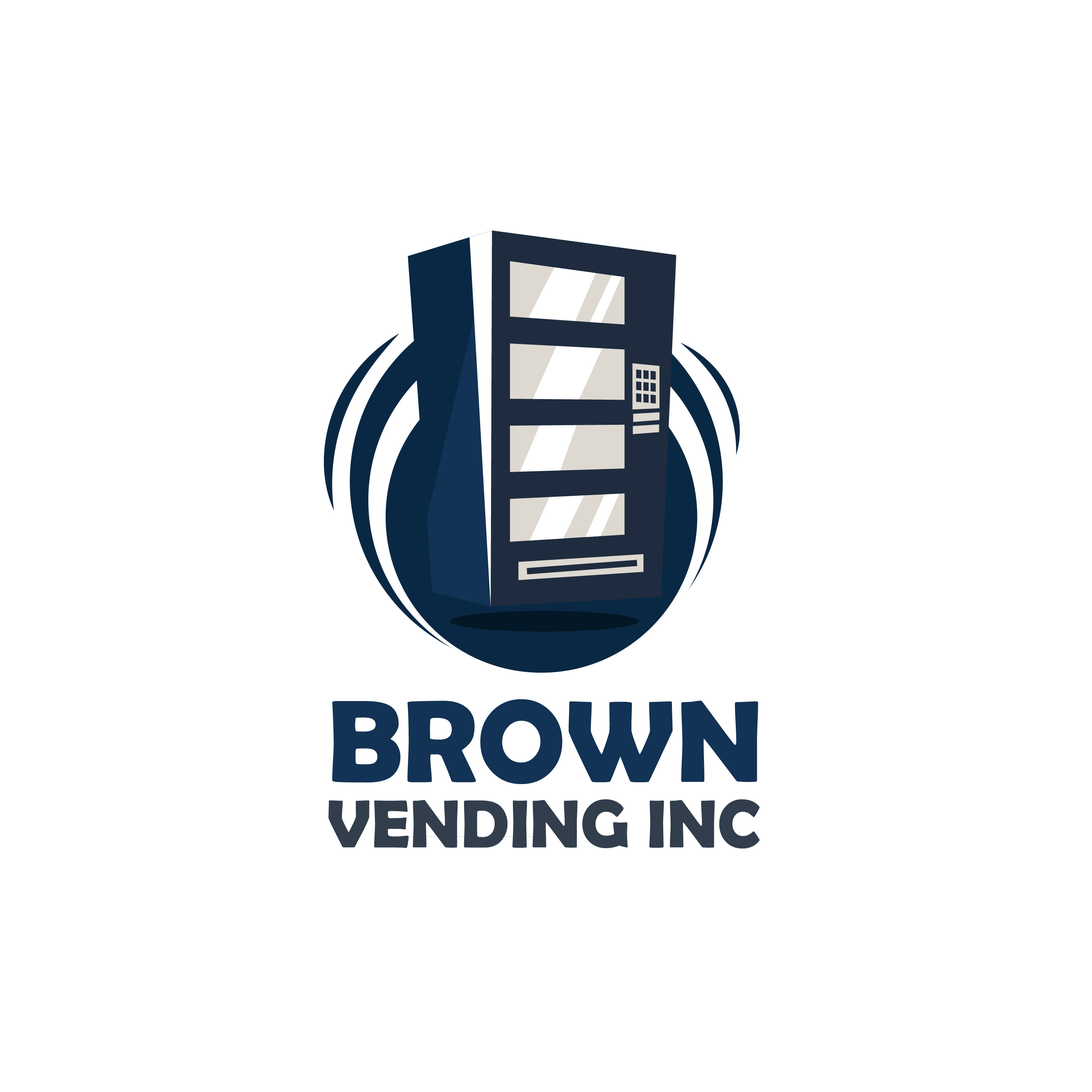 Brown Vending Inc | 8 Logo Designs for Brown Vending Inc