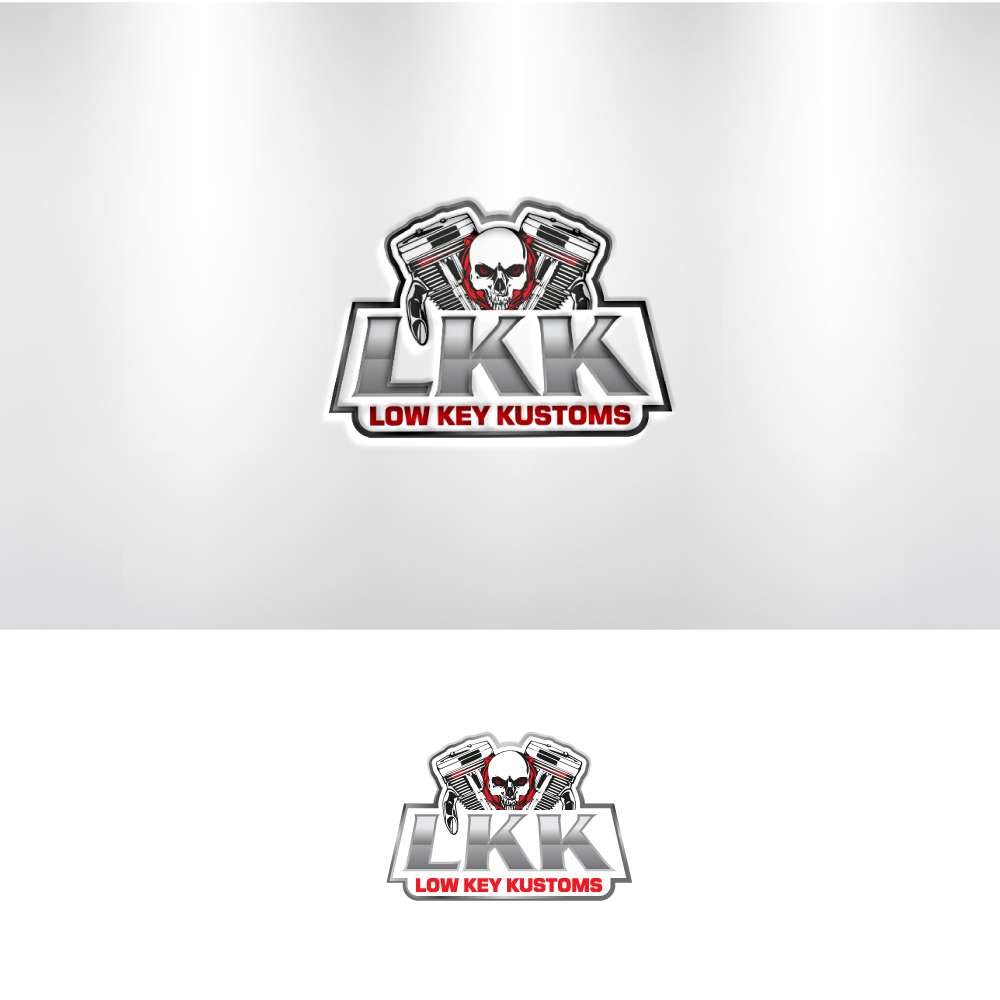 Upmarket, Elegant, custom cars Logo Design for low key kustoms or LKK ...