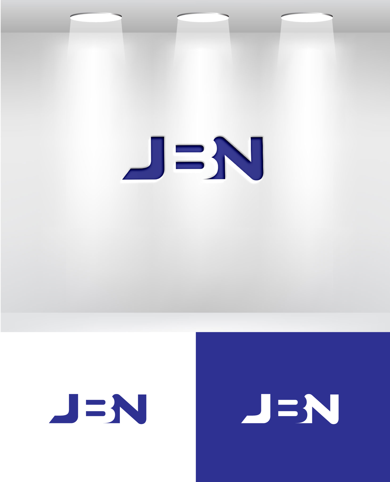 Personable, Bold Logo Design for JBN by Mi Design1 | Design #30717721