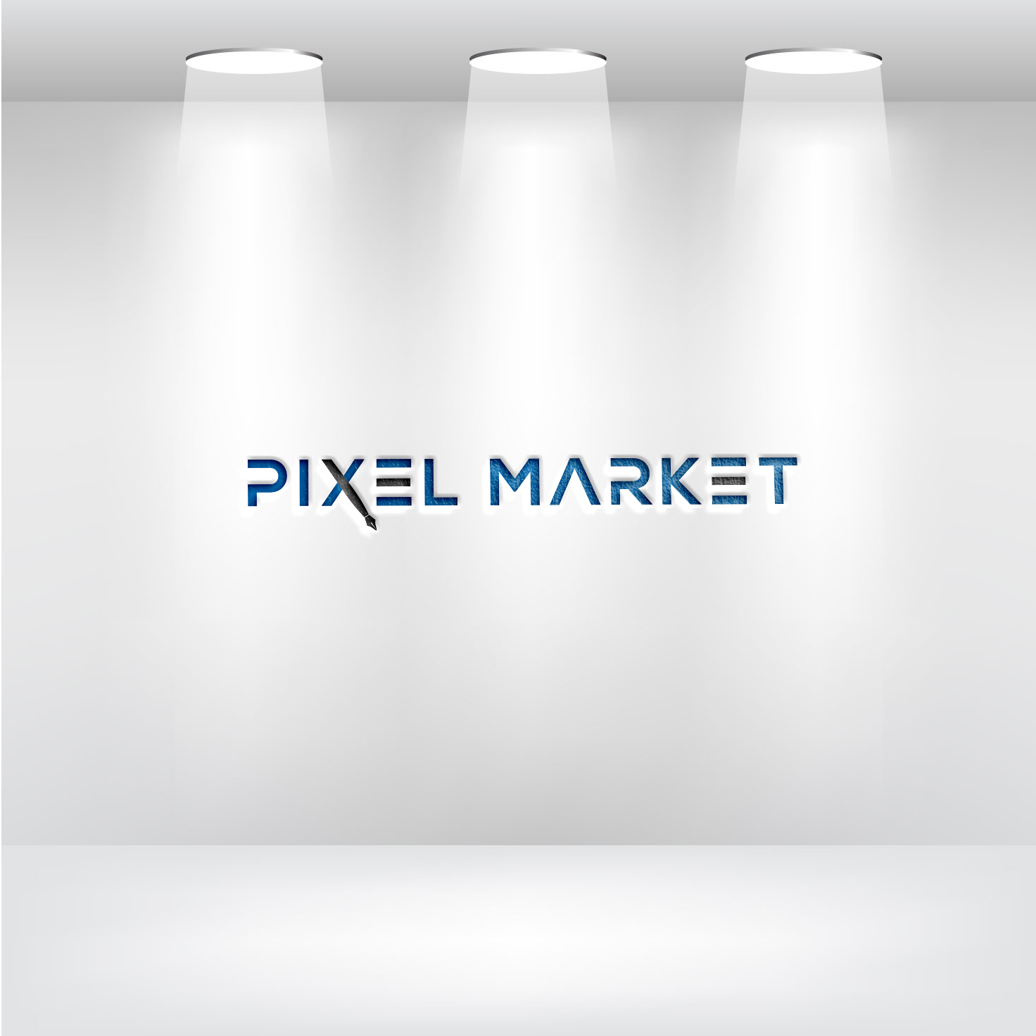 Elegant, Playful, E-Commerce Market Place Logo Design for Pixel Market ...